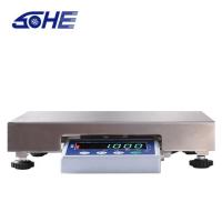 China 240V Industrial Stainless Steel Table Weight Scale for Fresh 30KG 5g High Precision for sale