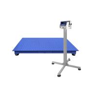 China Industrial Weighing Floor Scale 600*800mm Carbon Steel with Bracket and 500KG Capacity for sale