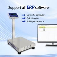 China LED Display SOHE A3 200KG 400*500mm Electronic Platform Scale for Industrial Weighing for sale