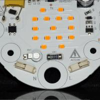 China 6watt 2700K Triac DOB Retrofit Dimmable LED Module Round PCBA For Desk Light for sale
