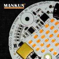 China AC220V AC LED Module SMD2835 2700K CRI90 TRIAC Dimmer PCBA Board for sale