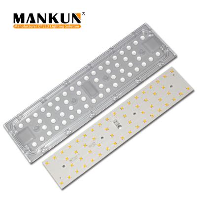 China 30w 40w 50W Flood Street Light LED Module Custom LED PCB Lens Kits for sale