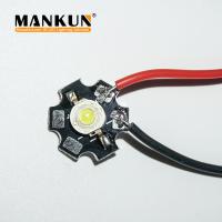 China 3W 1W High Power PCB LED Module With 20mm Star Aluminum Base Plate Panel for sale