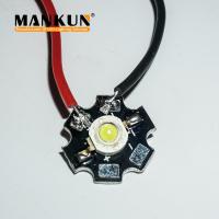 China 3W 1W High Power PCB LED Module With 20mm Star Aluminum Base Plate Panel for sale