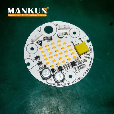 China 2700K CRI90 Dimmable LED Module Flicker AC127V Desk Light 12W Triac DOB Module for sale