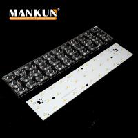 China 90 Degree Fresnel SMD LED Lens 33 Pcs Acrylic Pmma Linear Led Lighting for sale