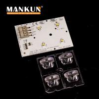 China 10Watt LED Street Light Module 72X49mm PCB With Smd3737 4X1 Leds for sale