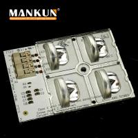 China Smd Lumileds 4 Leds PCB Module For 10W LED Street Lamp Module for sale