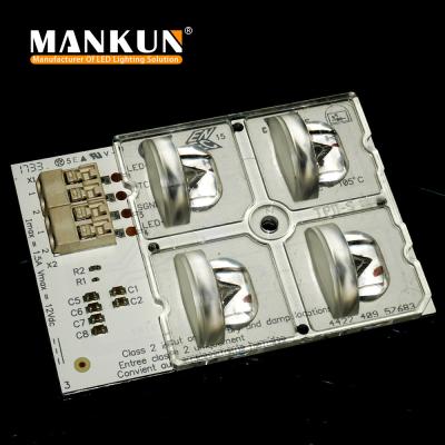China Smd Lumileds 4 Leds PCB Module For 10W LED Street Lamp Module for sale