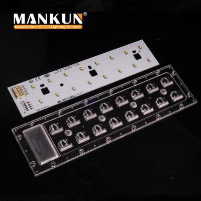 China 4000K 223x49mm LED Street Light Module 3535 16PCS 50 W for sale