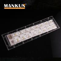 China 223x49mm Zhaga PCB LED Street Light Module With Lens 130LM/W for sale