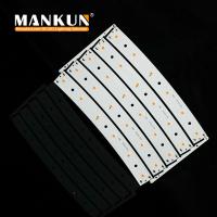 China 1500mm Diameter PCB LED Modules Modern Shopping Mall Decoration Ring Black Ceiling Light for sale