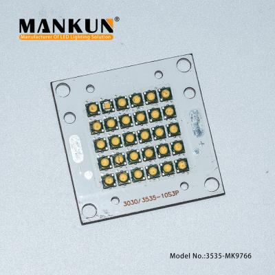 China DC30V SMD 3535 LED Light Module 40x40mm Aluminum PCB Boards for sale