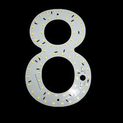 China Wooden Night Lights Name Personalized 26 PCB LED Module For Couples Baby Bedro for sale