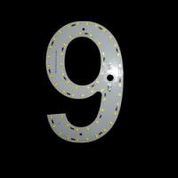 China Wooden Night Lights Name Personalized 26 PCB LED Module For Couples Baby Bedro for sale
