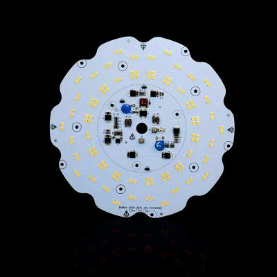 China SMD 2835 Chip DOB Round LED PCB Assembly Custom Injection Made for sale