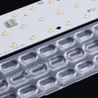 China DC66V 33PCS 20W LED Module Precision Line Rail 55*280mm PCB for sale
