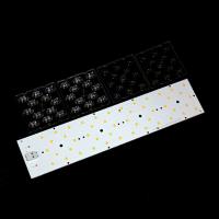China 60 Degree 12H1 5050 LED Street Light Lens Transparent Clear Color for sale