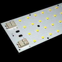 China ZHAGA 222X50 PCB With LED SMD3030 50W Streetlight Smart Board PCB LED Module for sale