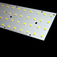 China ZHAGA 222X50 PCB With LED SMD3030 50W Streetlight Smart Board PCB LED Module for sale