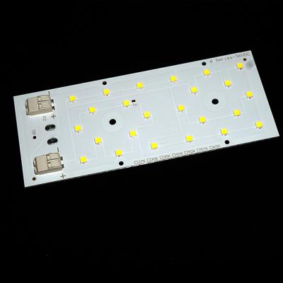 China Aluminum Base 122X50 PCB With 3030 LEDS For Streetlight PCB Board LED Module for sale