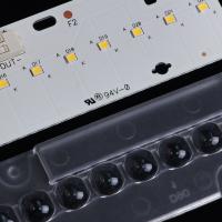 China SMD2835 SMD3030 LED Linear Lens ZHAGA Module 30 90 Degree Angle for sale