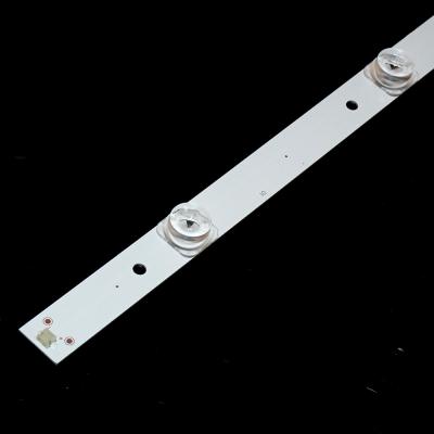 China DC6V SMD3030 LED Rigid Bar Cold White TV Backlight Module With Lens for sale