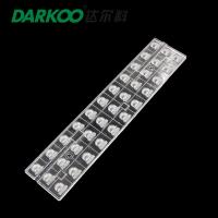 China Height 9.22mm Linear Light SMD LED Lens Waterproof Narrow Angle for sale