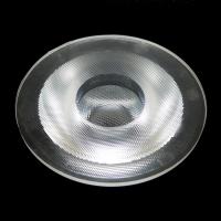 China PMMA Optical Plano Concave 45mm SMD LED Lens For Track Lamp Light for sale