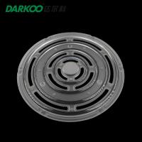 China UFO 226*12mm High Bay Light Lens Fixture 60 90 Degree Beam Angle for sale