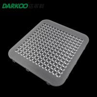 China ROHS Rectangle SMD3030 SMD2835 PC PMMA LED Lens Height 8.2mm for sale