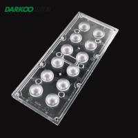 China CE UL ROSH SMD3535 Chip LED Street Light Lens 160*80 Degree Angle for sale