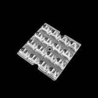 China High Efficiency 4x4 Array SMD LED Lens For Outdoor Lihgting Lamps for sale