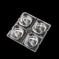 China Optical grade PMMA 5050 SMD LED Lens For High Bay Flood Light for sale