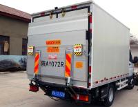 China Smart 700kg Hydraulic Lift Gates 800mm Box Truck Liftgate With Hitch for sale