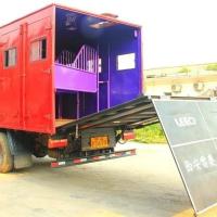 China CE 2500KG Hydraulic Retractable Tail Lift Trailers With Roller Fold Away for sale