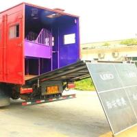 China Livestock Tractor Trailer Liftgate 850kg Portabls Mobile Tail Lift for sale
