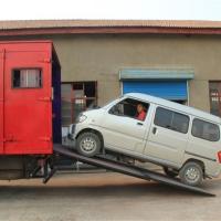 China OEM  Electric Tailgate Lift 1000mm Portable Forklift Loading Ramp for sale