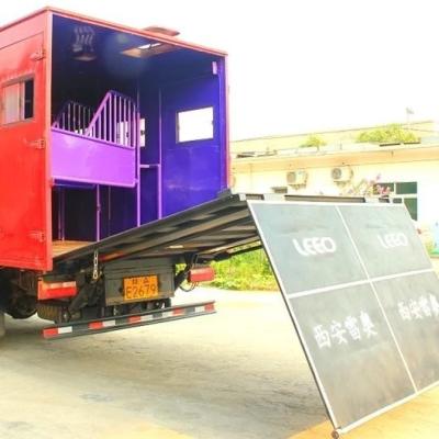 China Fold Away 12V 1 Ton Tail Lift 200*220cm Hydraulic Portable Tail Lift for sale