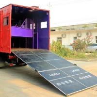 China 2KW Hydraulic Truck Lift Ramp 1000mm Tractor Trailer With Liftgate for sale