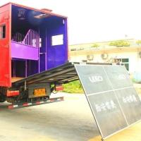 China 1000KG Hydraulic Tail Lift Truck Tailgate Lift 12V LEEO Energy Saving for sale