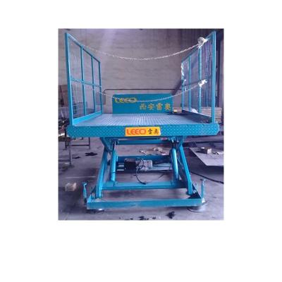 China 200kg Hydraulic Loading Platform 1 Meter Hydraulic Dock Lift Platform for sale