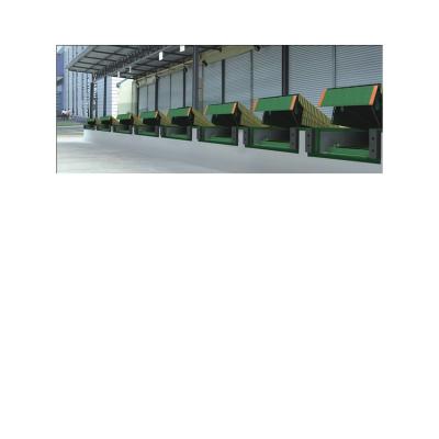 China 8 Ton Hydraulic Dock Leveler DC24V Stationary Hydraulic Dock Plate For Truck for sale