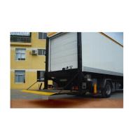 China 1000KG Column Tail Lift Trucks With Tailgate Lift Hydraulic 1.1m for sale