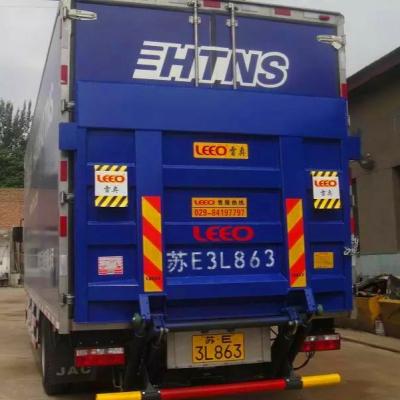 China 2 Ton Hydraulic Tail Gate Lift 1800mm Lorry Tail Lift Aluminum Alloy for sale