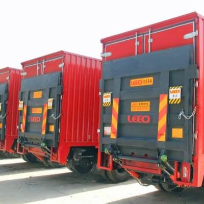 China 1200mm Lorry Tail Gate Hydraulic 1 Tonne Tail Lift Aluminum Plate for sale