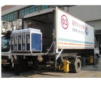 China 1350mm Hydraulic Column Tail Lift Platform 1500KG Electric For Trucks for sale