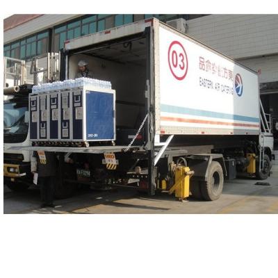 China 1350mm Hydraulic Column Tail Lift Platform 1500KG Electric For Trucks for sale