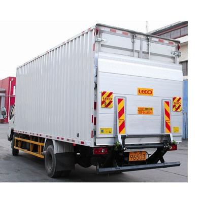 China Loading Capacity 2 Ton Tail Lift Truck With Tailgate Lifter 24V for sale