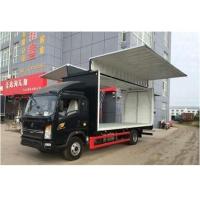 China Carbon Steel 0.8T Truck Hydraulic Van Wing 9600mm 8 Wheeler Wing Van for sale